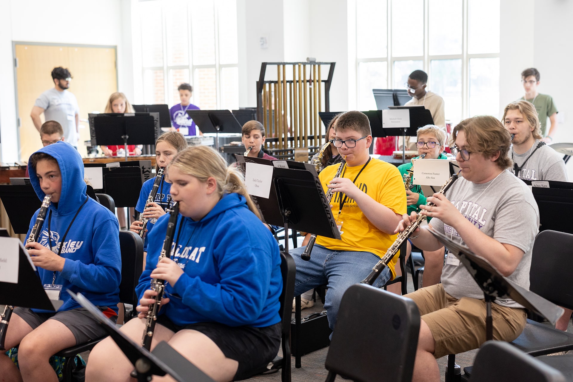 Winds & Percussion Camp | Capital University, Columbus Ohio